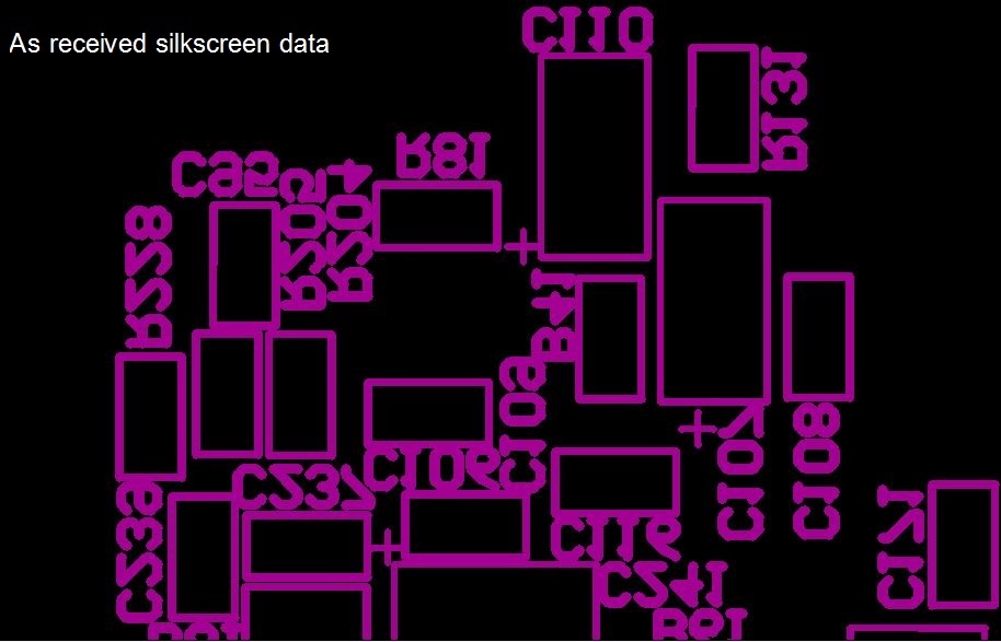 Poor PCB Silkscreen Legibility Issues
