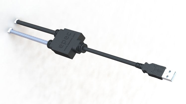 Applying Artwork In Overmolded Cables