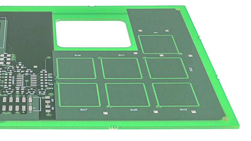 Incorporating Transparent Capacitive Touch Switches
