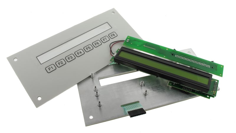 Three Options to Adding a Cable to a Rigid PCB Front Panel HMI